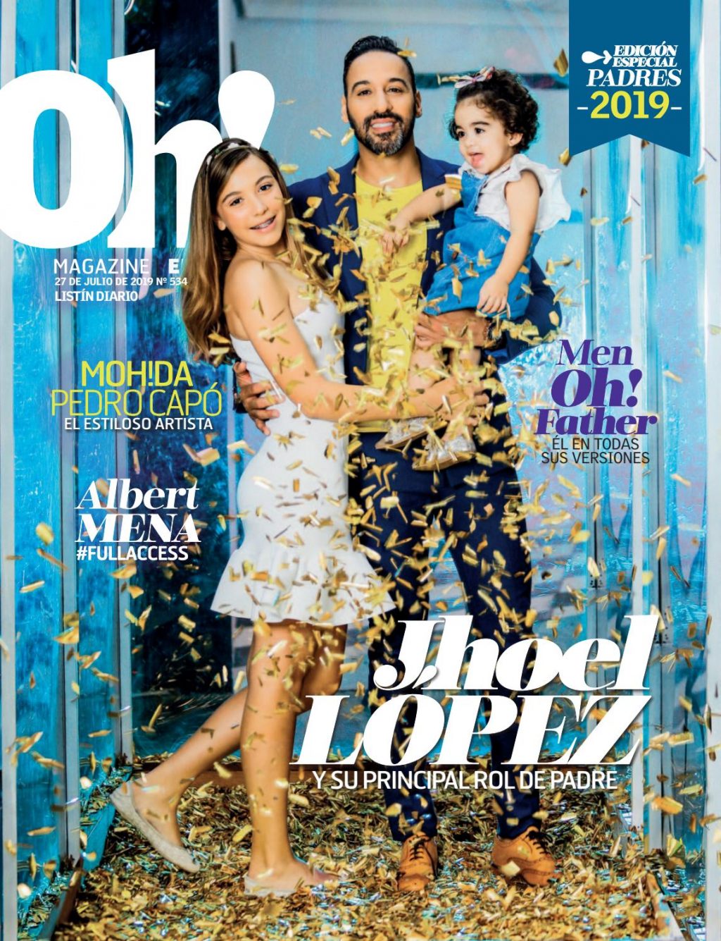 Portada Oh! Magazine, Julio, 2019 - Dominicana.do